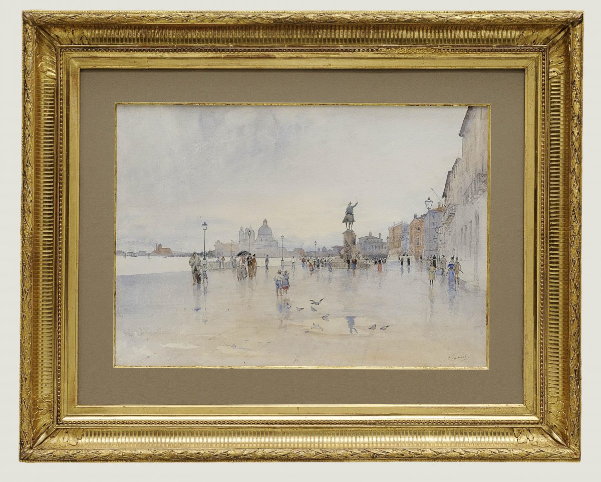Pierre VIGNAL (1855 – 1925) Venise - Galerie Ballesteros