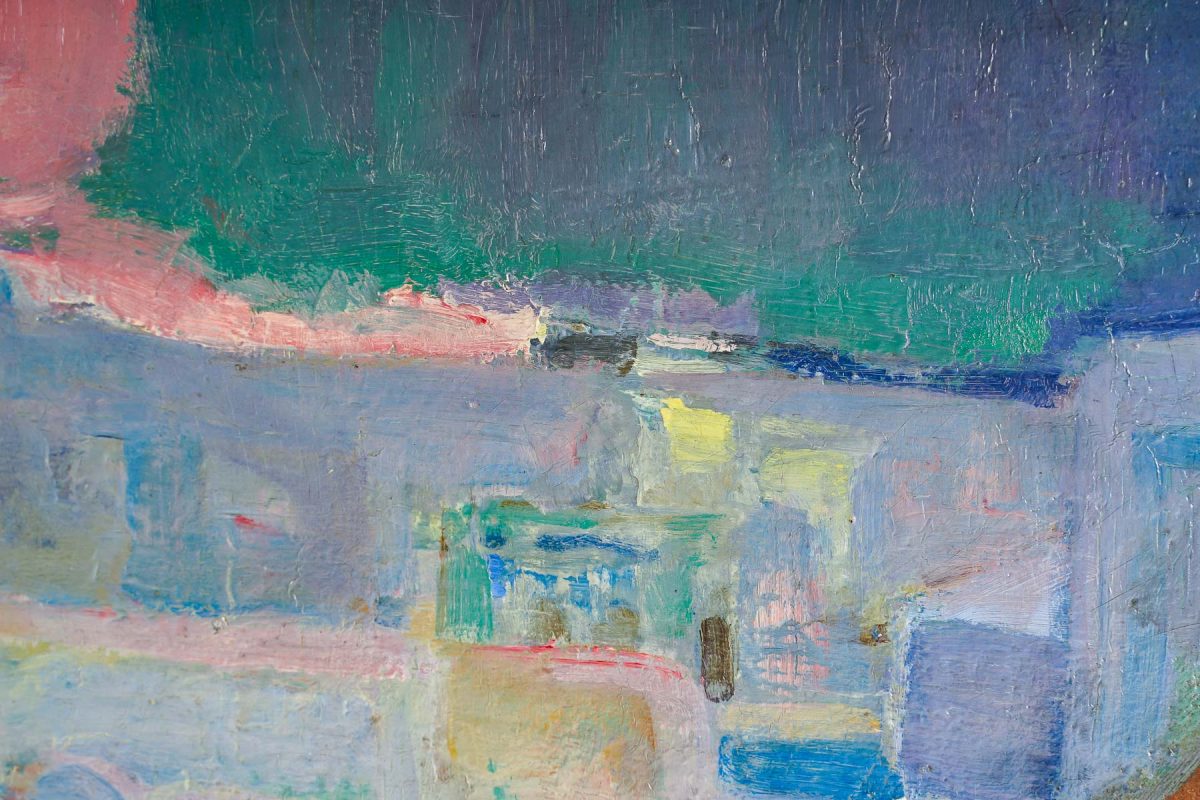 La baie d’Alger, Albert Dabat, Galerie Ballesteros