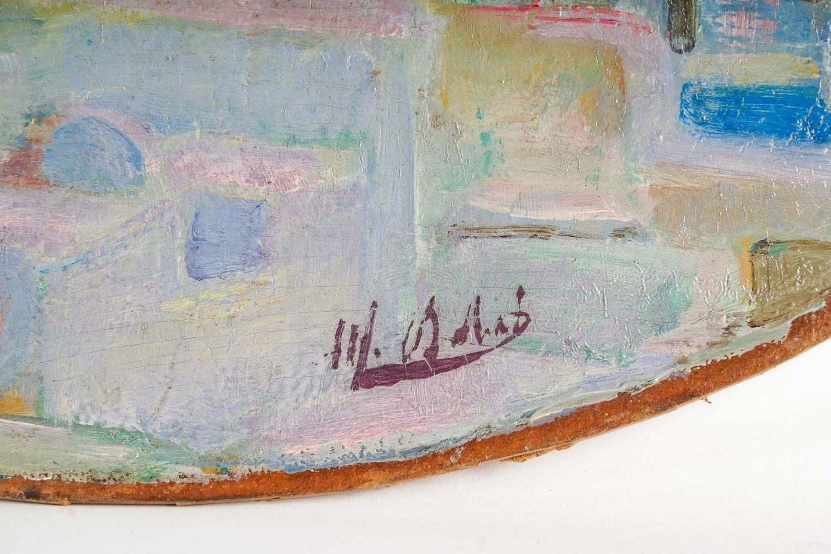 La baie d’Alger, Albert Dabat, Galerie Ballesteros